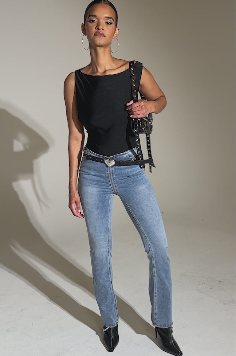 SEXY OPEN SIDE BODYSUIT – AKIRA
