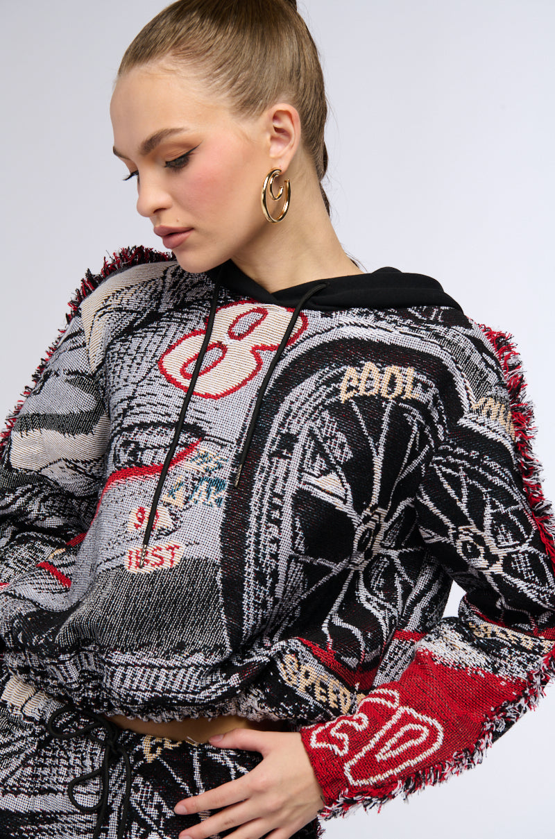 SPEED RACER KNIT HOODIE – AKIRA