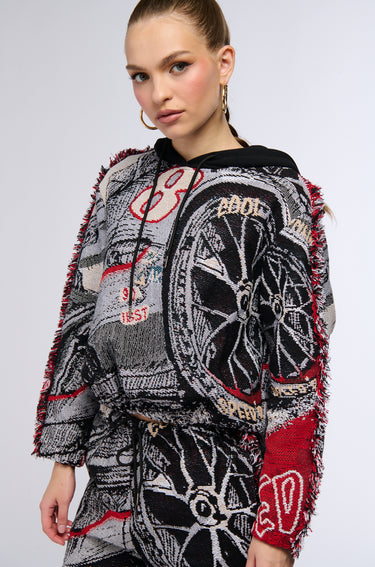 SPEED RACER KNIT HOODIE – AKIRA