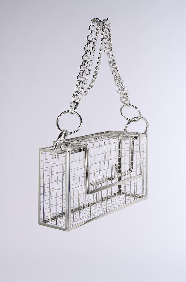 UNCAGED METAL PURSE – AKIRA